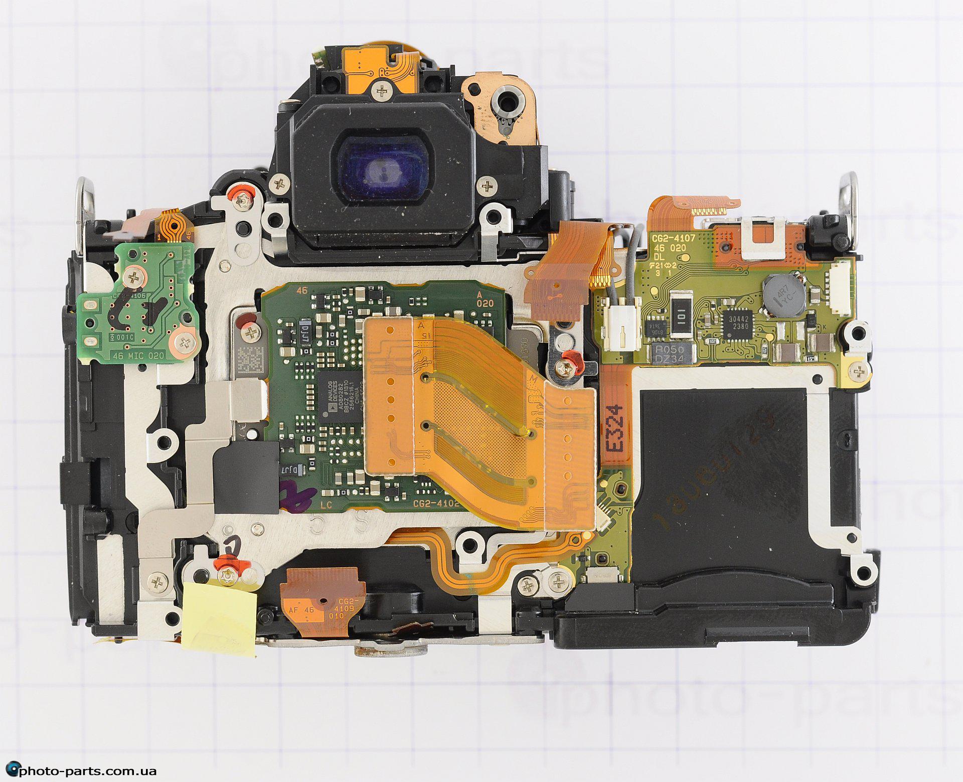 Photo-parts - the internal structure of digital cameras