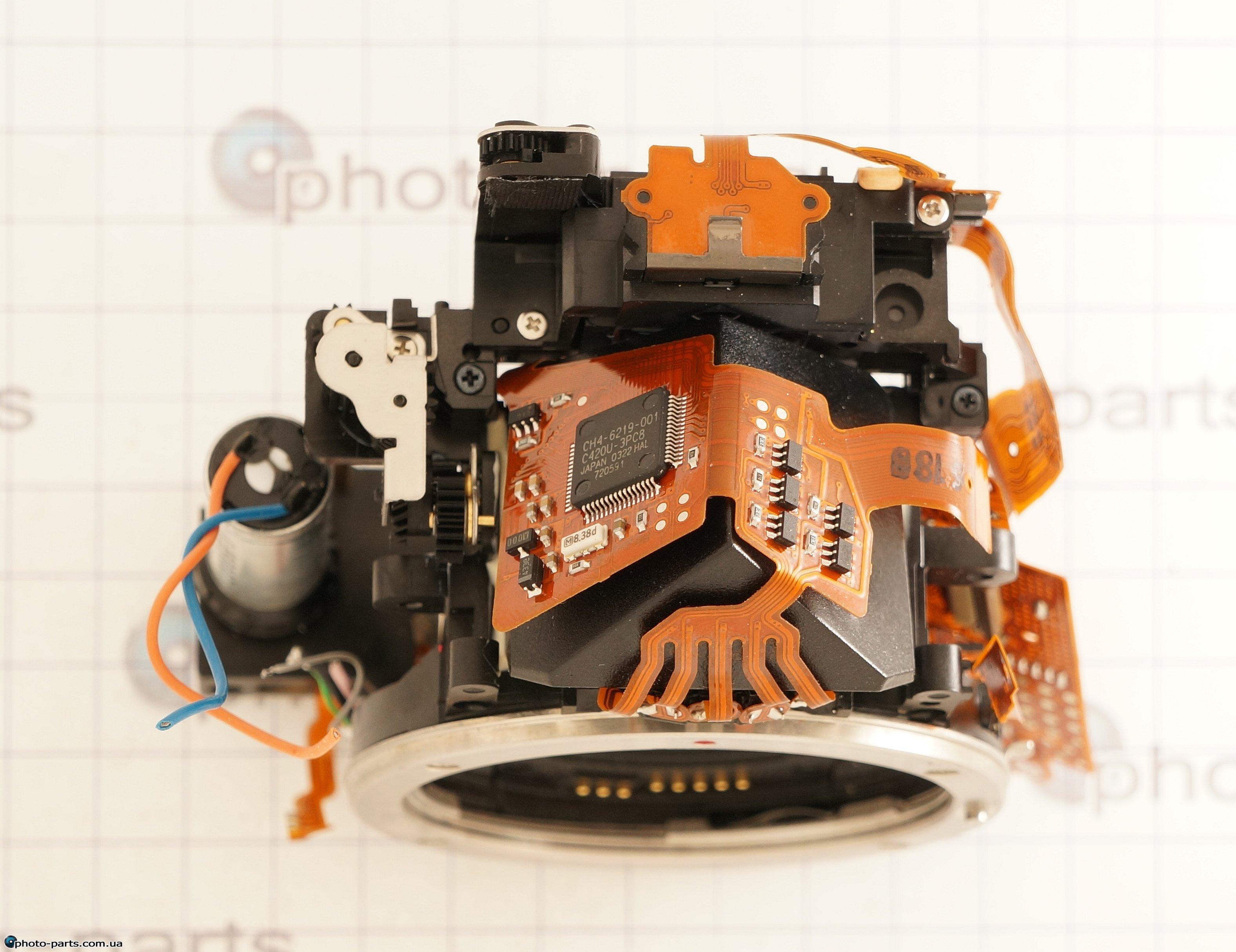 Photo-parts - the internal structure of digital cameras