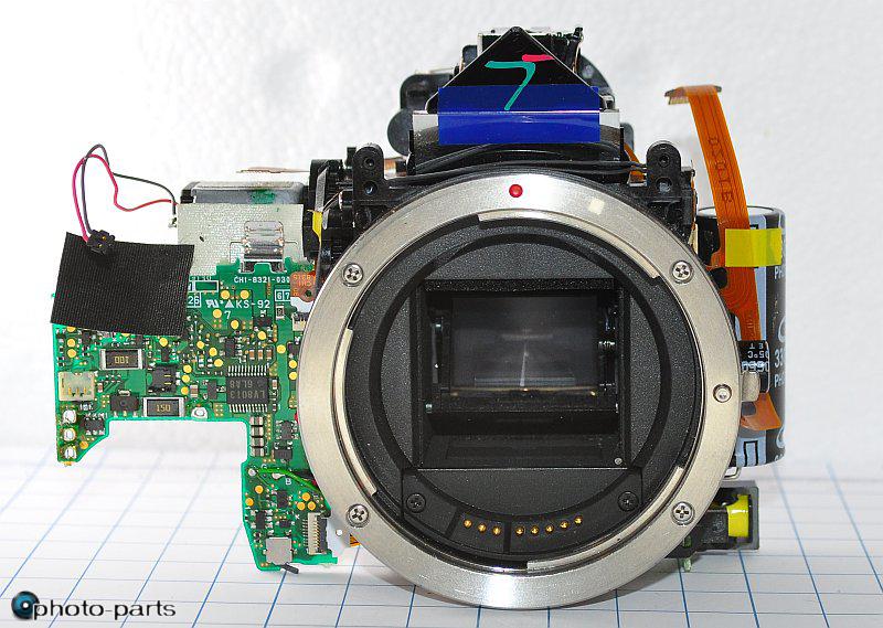Photo-parts - the internal structure of digital cameras