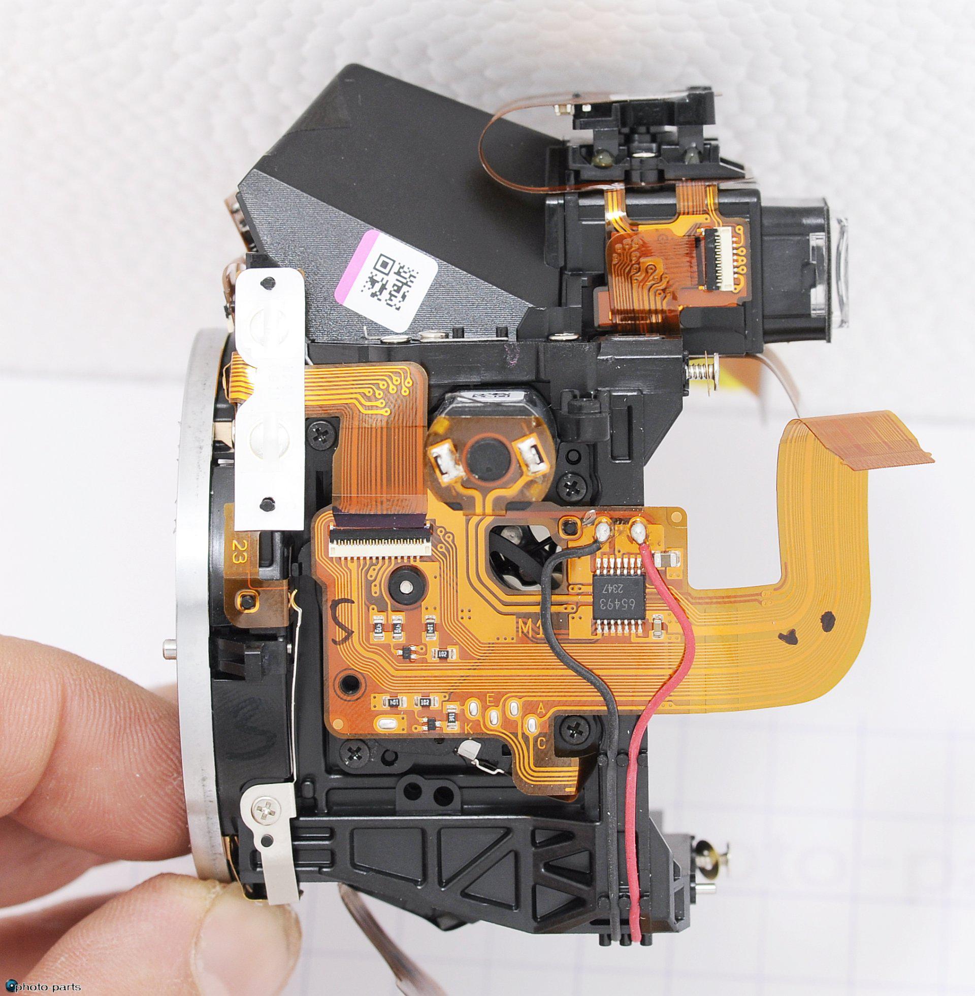 Photo-parts - the internal structure of digital cameras