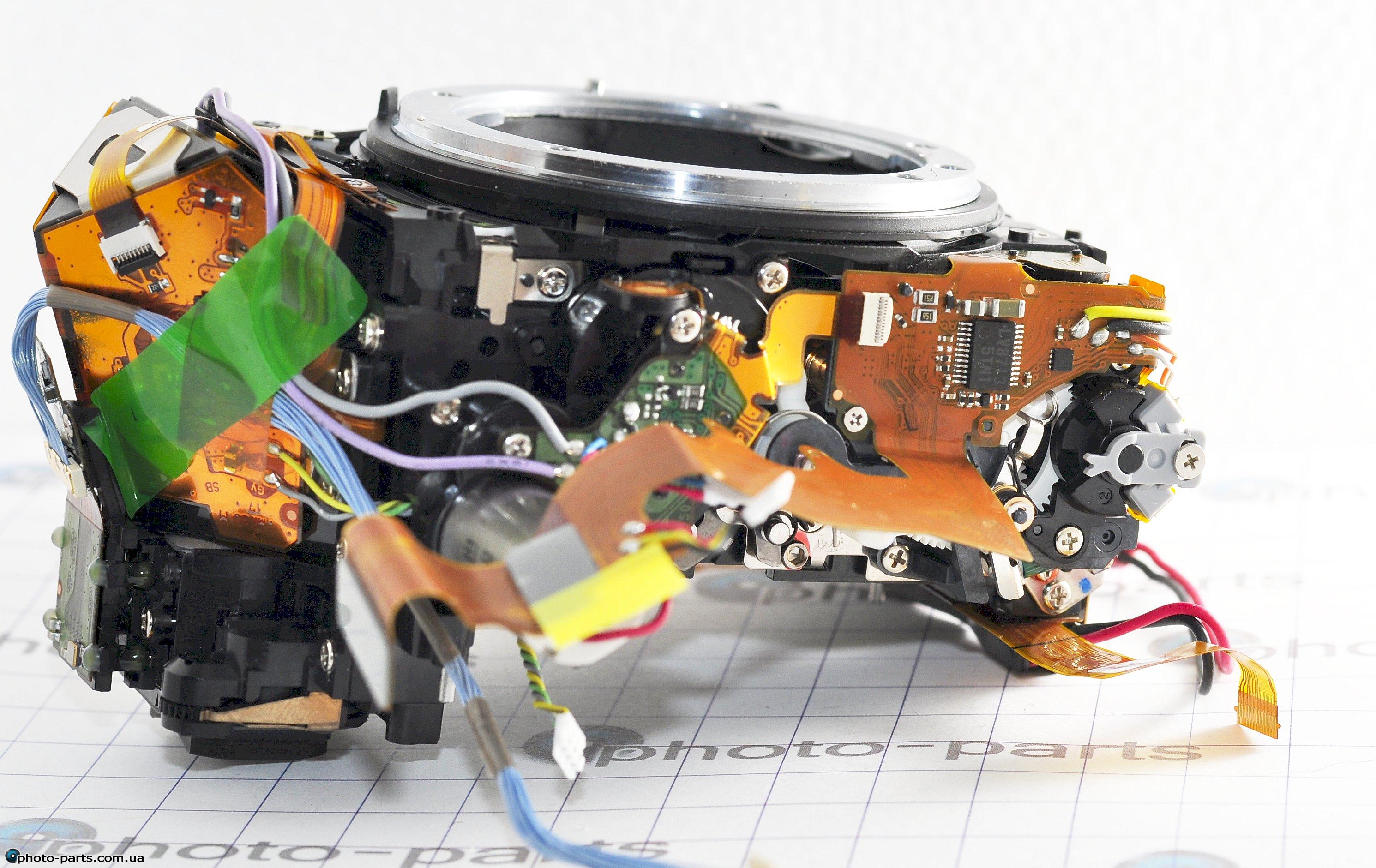 Photo-parts - the internal structure of digital cameras