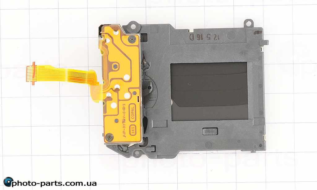 Photo-parts - the internal structure of digital cameras
