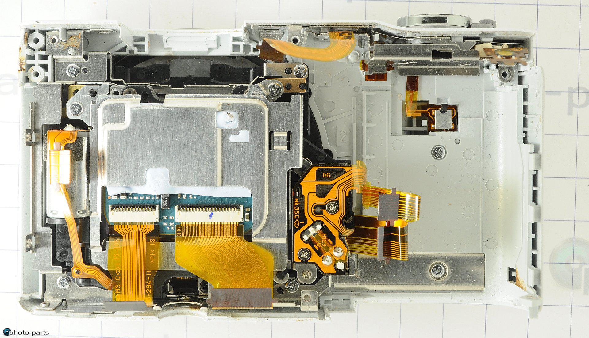 Photo-parts - the internal structure of digital cameras